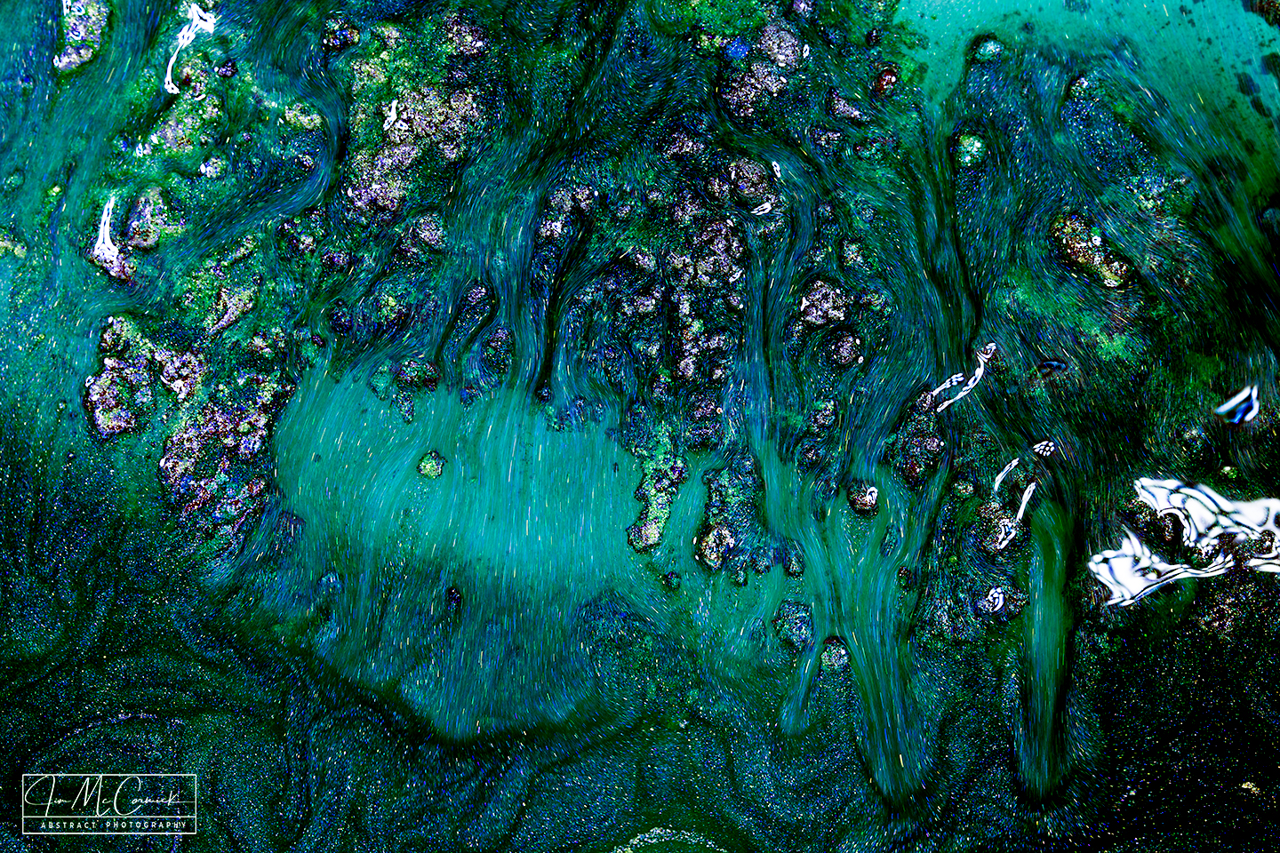 Liquid Metallic Streams 2 - McCormick Photo Gallery Collection